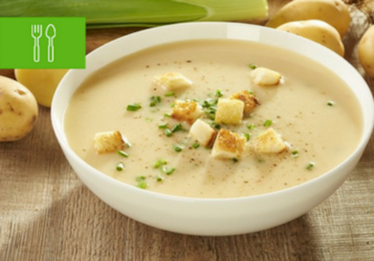 Zupy z chrupiącymi dodatkami | Przepisy.pl